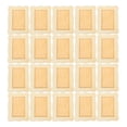 20PCS Wooden Blank Frames DIY Craft Kit Hand Painted Tabletop Display ...