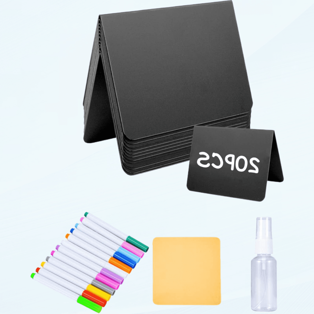 20PCSfor Food, Reusable and Reserved Table Signs, Food Labels for Party ...