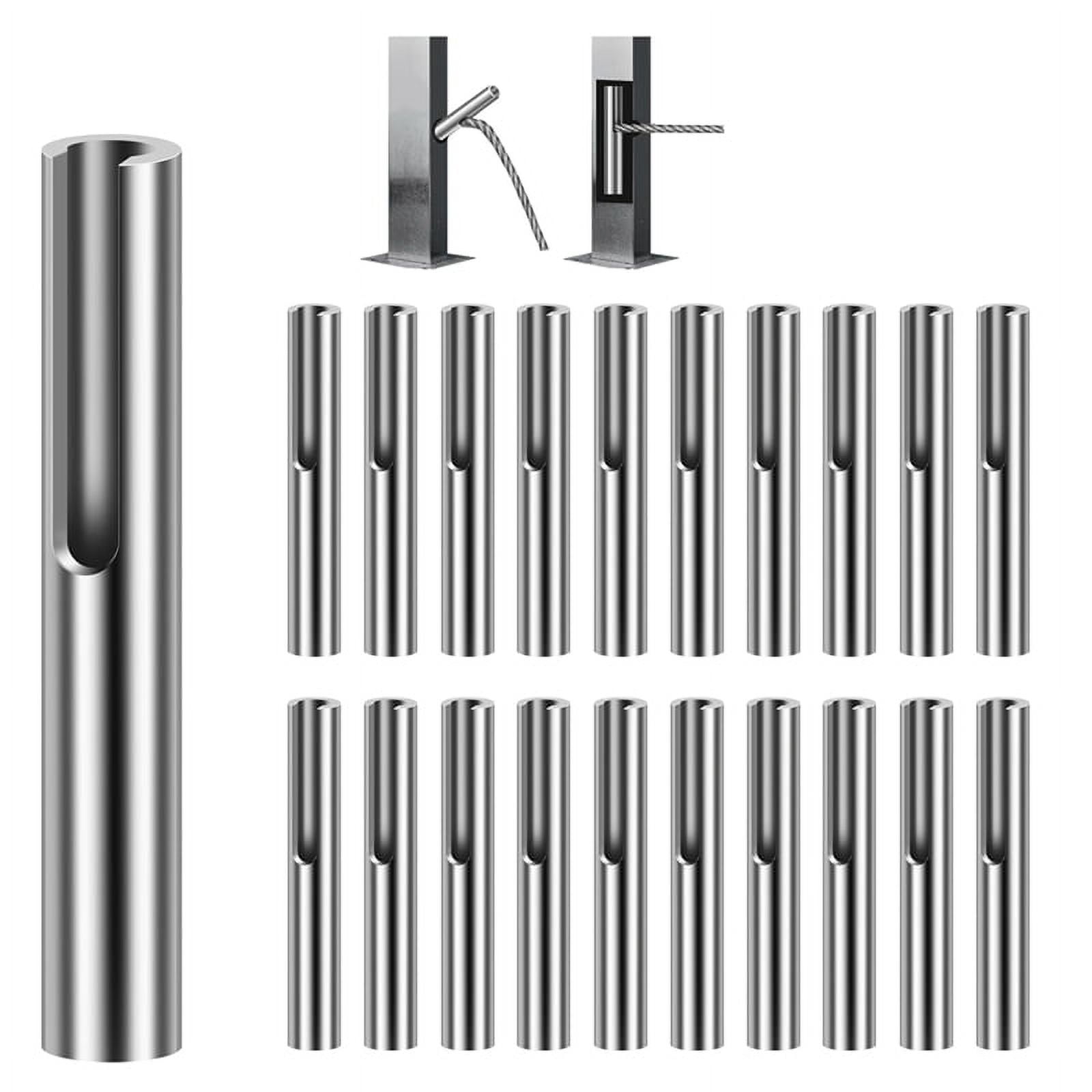 20Pack 1/8in Cable Railing Kit,Swageless Cable Railing Kit,Cable ...