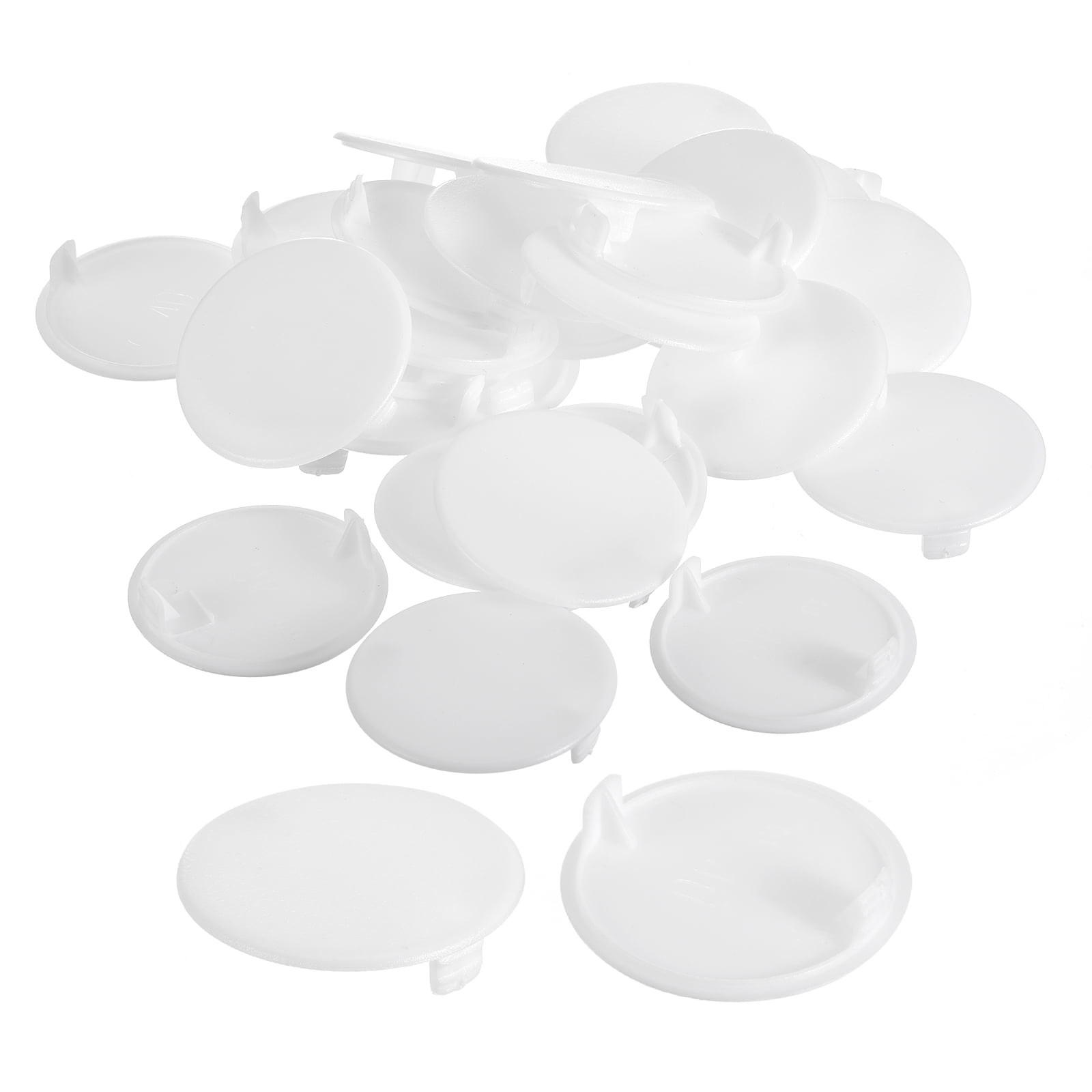 20Pack 38mm(1 1/2") Dia Plastic Concealed Hinge Hole Cover Hole Plugs ...