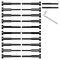 20Pack Black Cable Railing Kit, Marine Grade T316 Swage Tensioner and ...