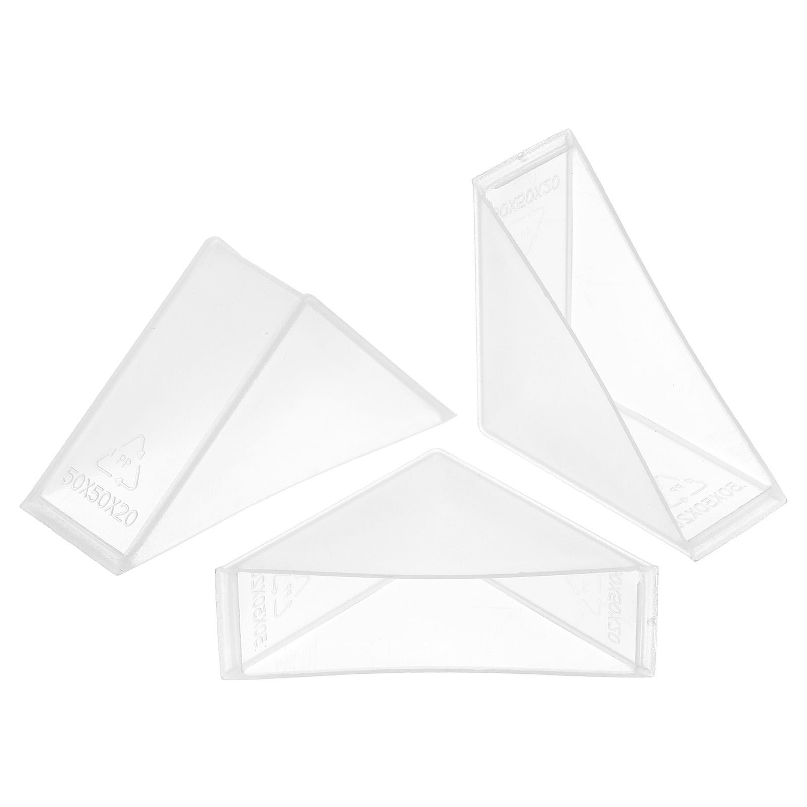 20Pack Corner Protectors 20x70mm Plastic Right Angle Corner Guards ...