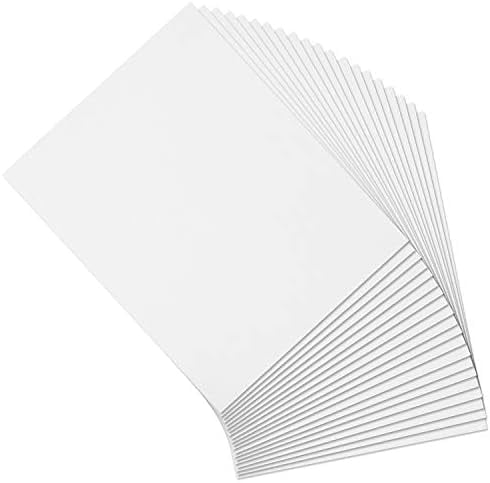 20Pack Foam Boards, 11"x14" Foam Core Backing Board White, /8" Thickness Mat Boards Poster ...