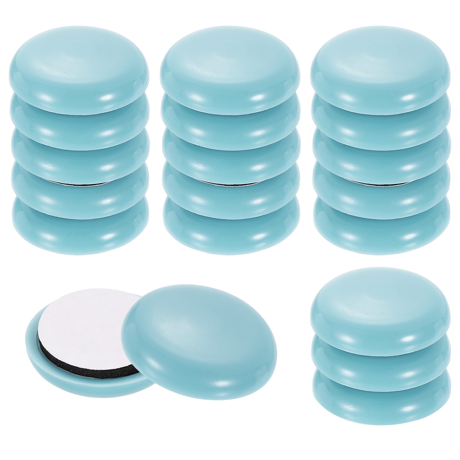 20Pack Furniture Slider, 1 Inch Round Adhesive Furniture Moving Pad ...