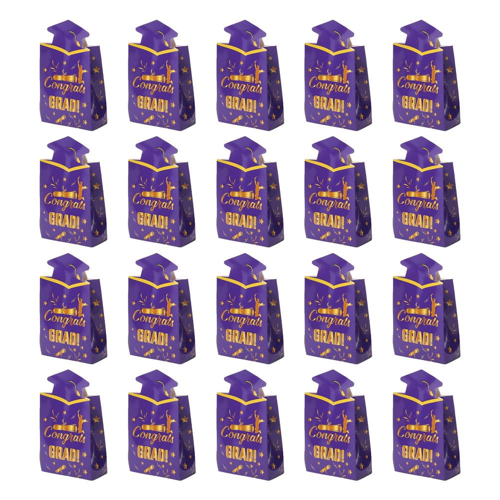 20Pack Graduation Candy Box,Graduation Cookie Gifts Boxes,Graduation ...