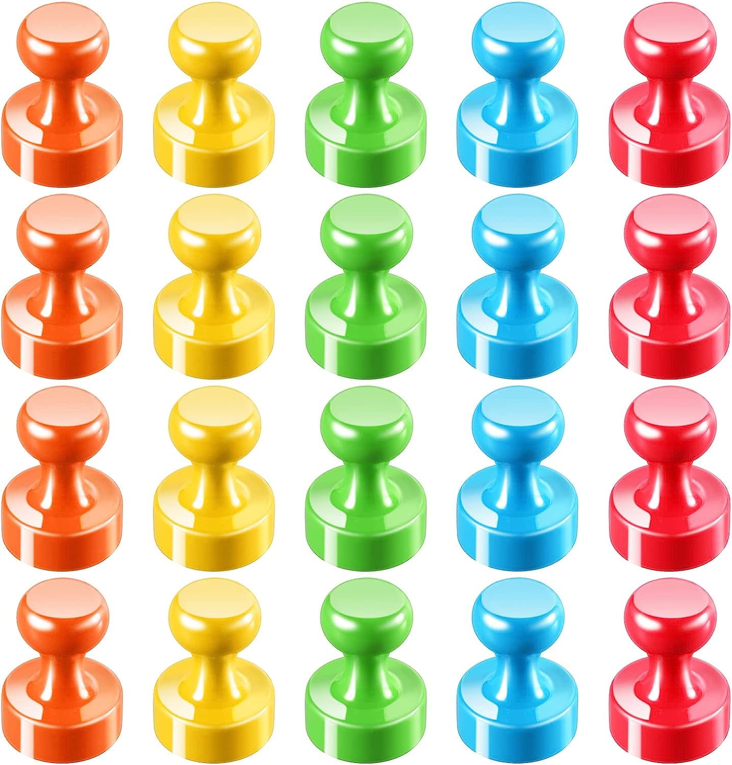 20Pack Multicolored Refrigerator Magnets Cute Magnets Locker Magnets ...