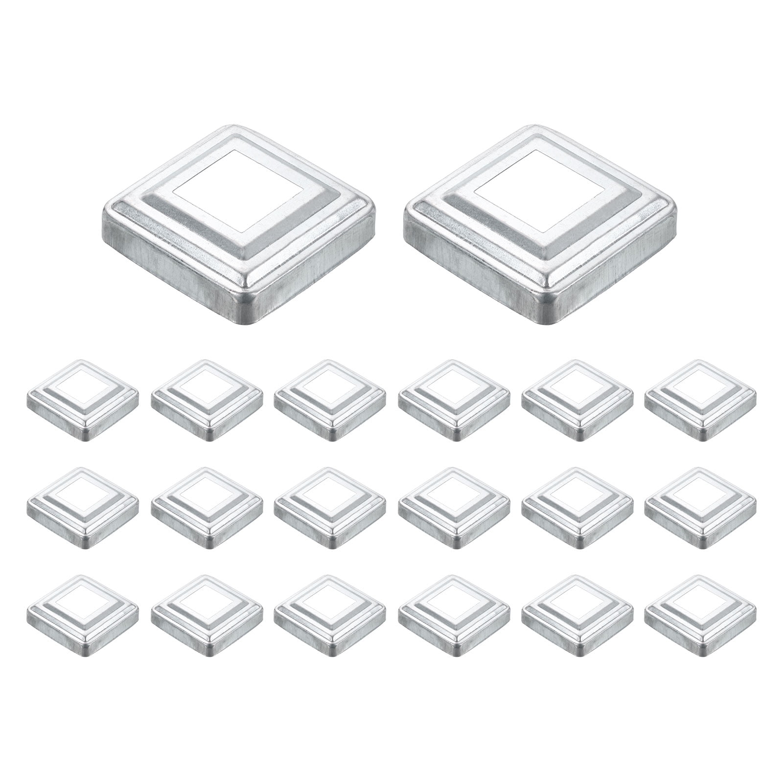 20Pack Post Base Cover, 3x3 Metal Integral Style Post Skirt Porch ...