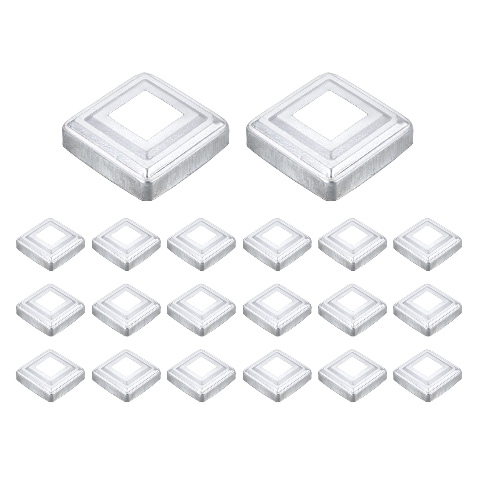 20Pack Post Base Cover, 3x3 Metal Integral Style Post Skirt Porch ...