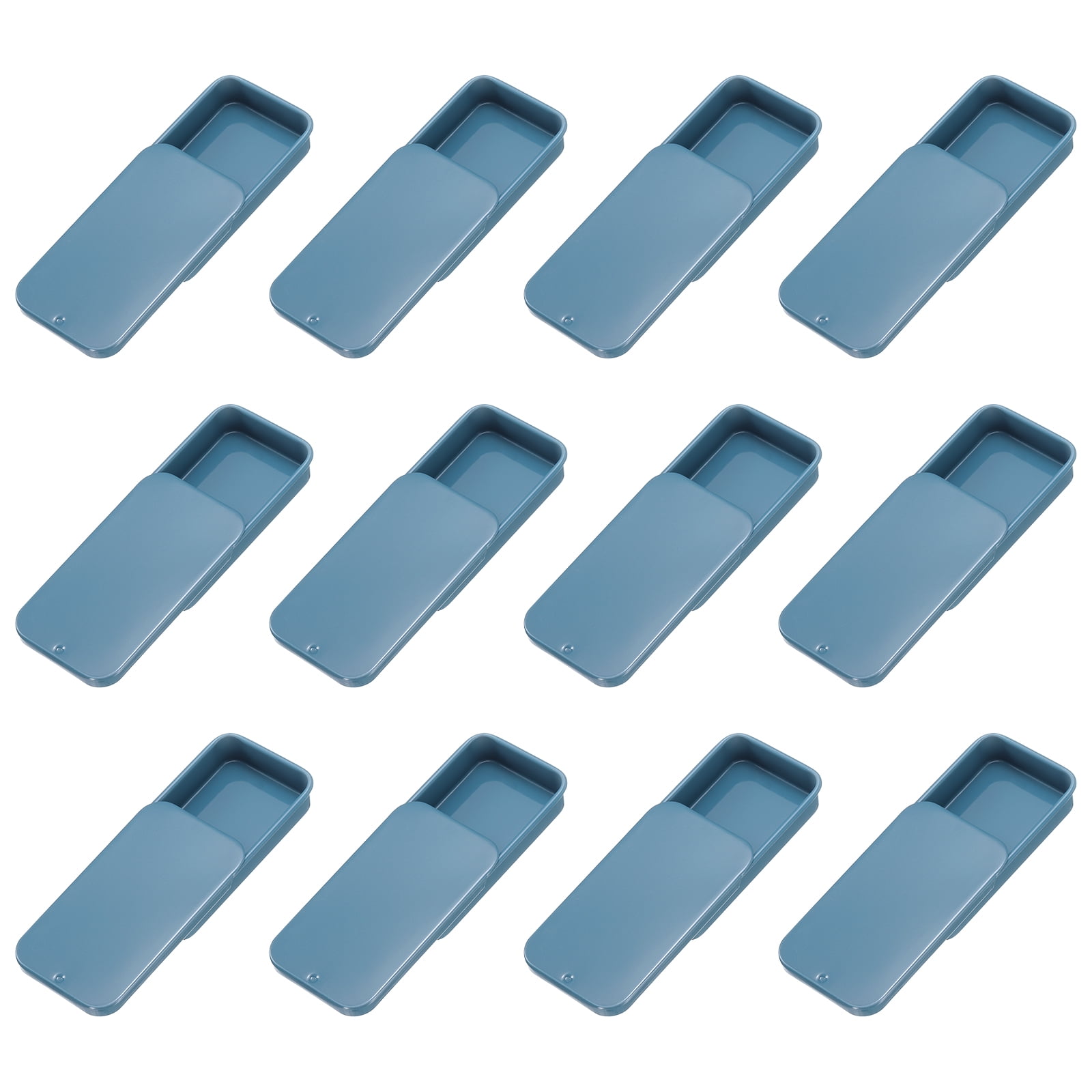 20Pack Slide Top Tin Containers, 2"x1"x0.4" Mini Metal Empty Tins Box ...