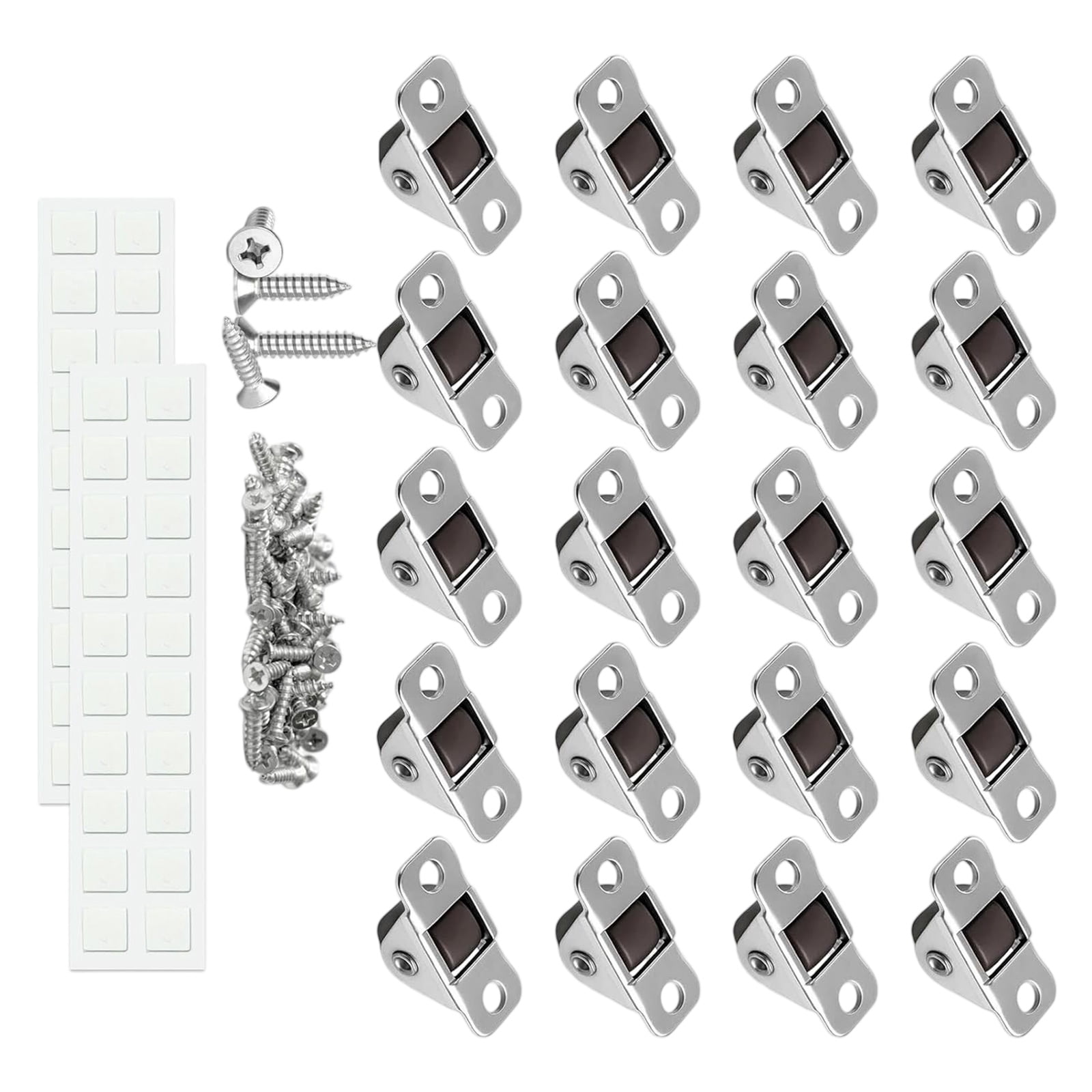 20Pack Small Quiet Swivels Casters Moving Furniture Casters Pulley 360 ...