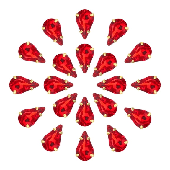 Teardrop Rhinestones and Craft Embellishments for Arts and Sewing