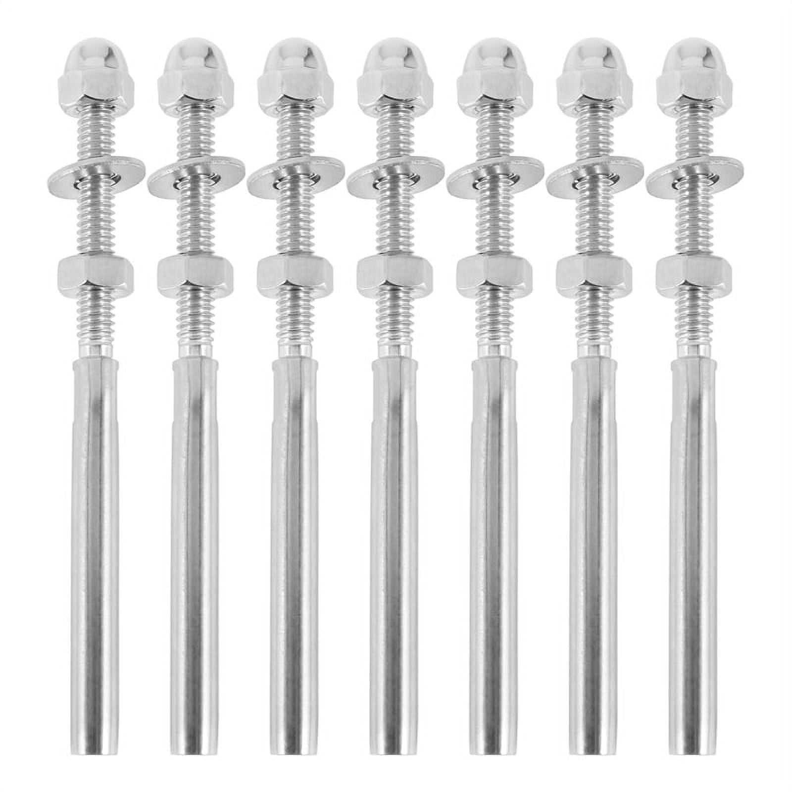 20Pack Threaded Terminal Stud Stainless T316 Marine Grade End Fitting ...
