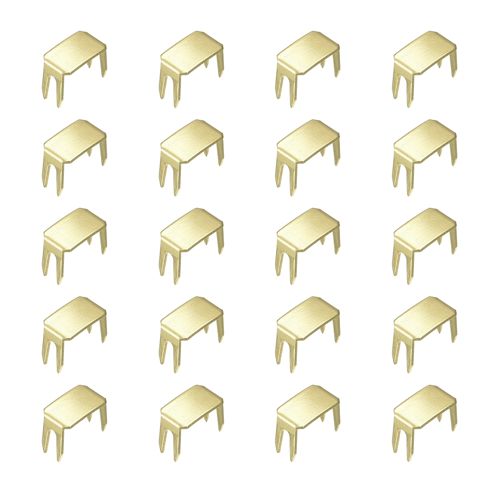 20Pack Zipper Stoppers, #5 Top & Bottom Stops for Rescue Repair, Light ...