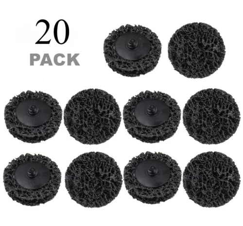 20Pc 2 In Roll Lock Poly Strip Clean Die Grinder Sanding Disc Paint ...