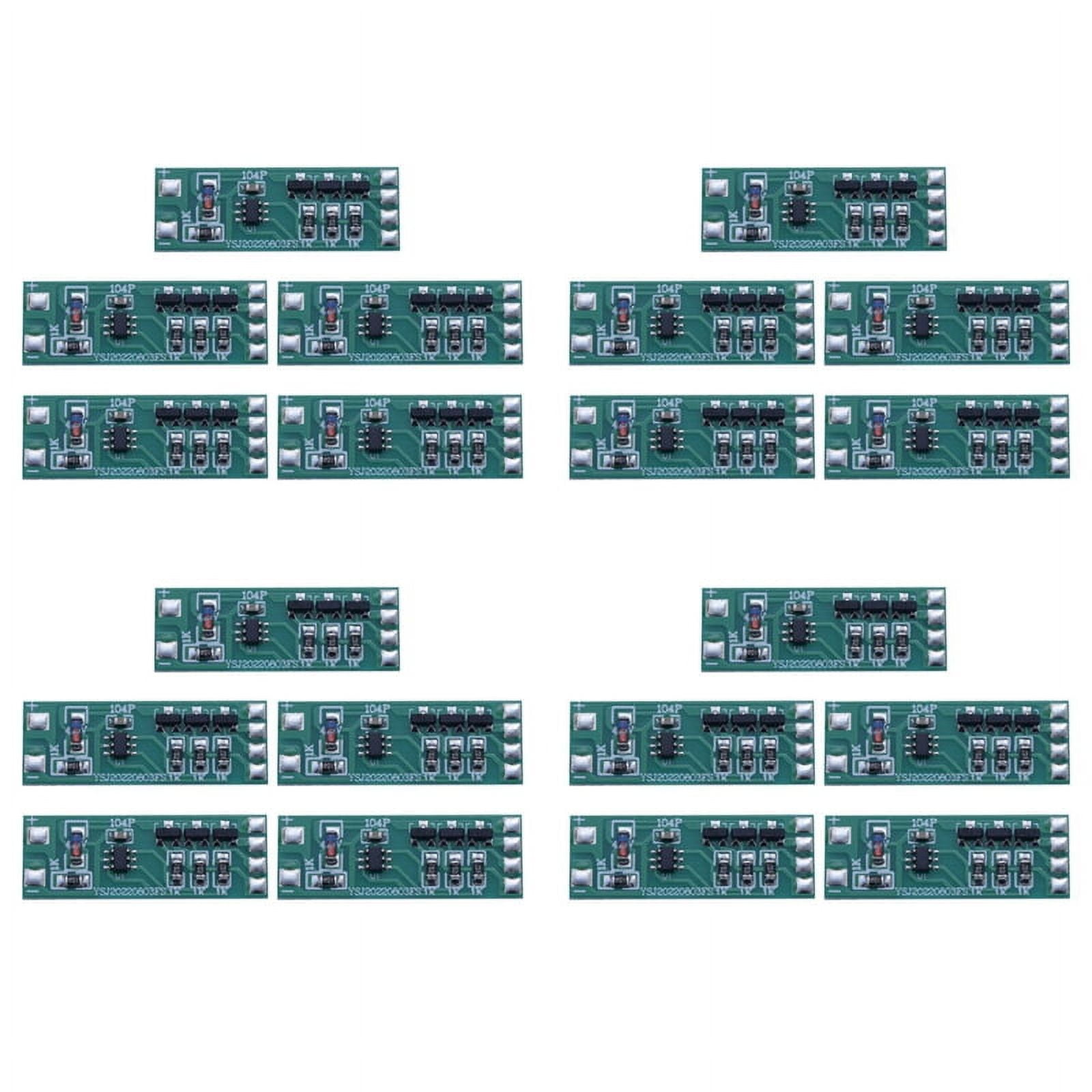 20Pc 3-12V Flashing LED Light Module Red Blue Pair Flashing Suitable ...