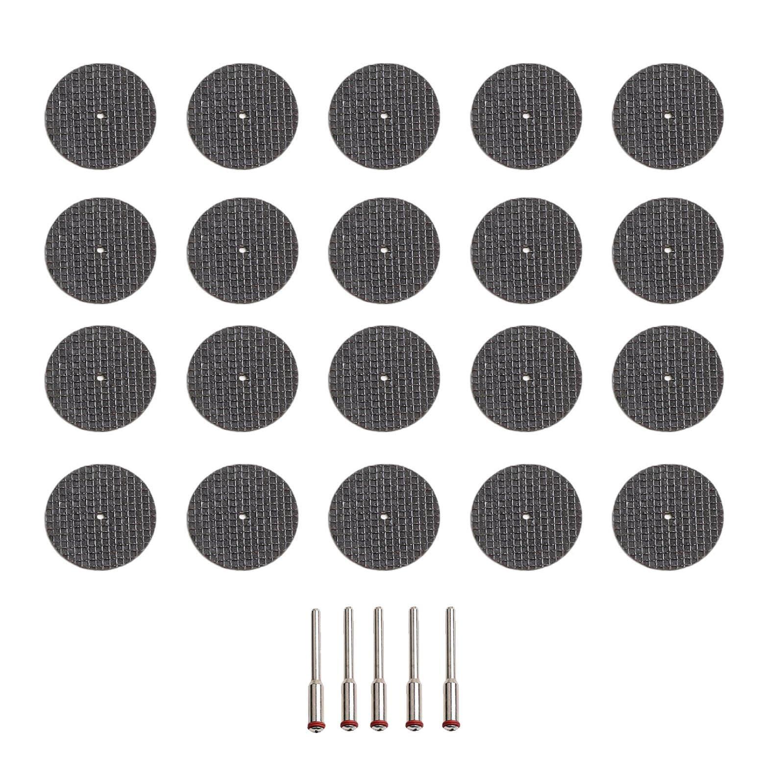 20Pc 32Mm Grinding Wheel Cutting Disc Circular Resin 3Mm Shaft For ...
