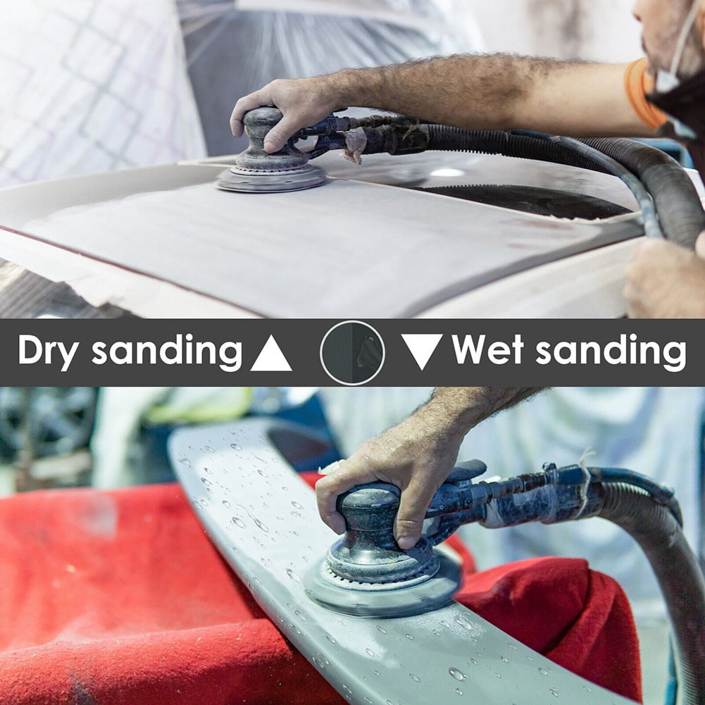 20Pc 6Inch Hook&Loop Wet Dry Sanding Discs 1500 3000 5000 Grit ...