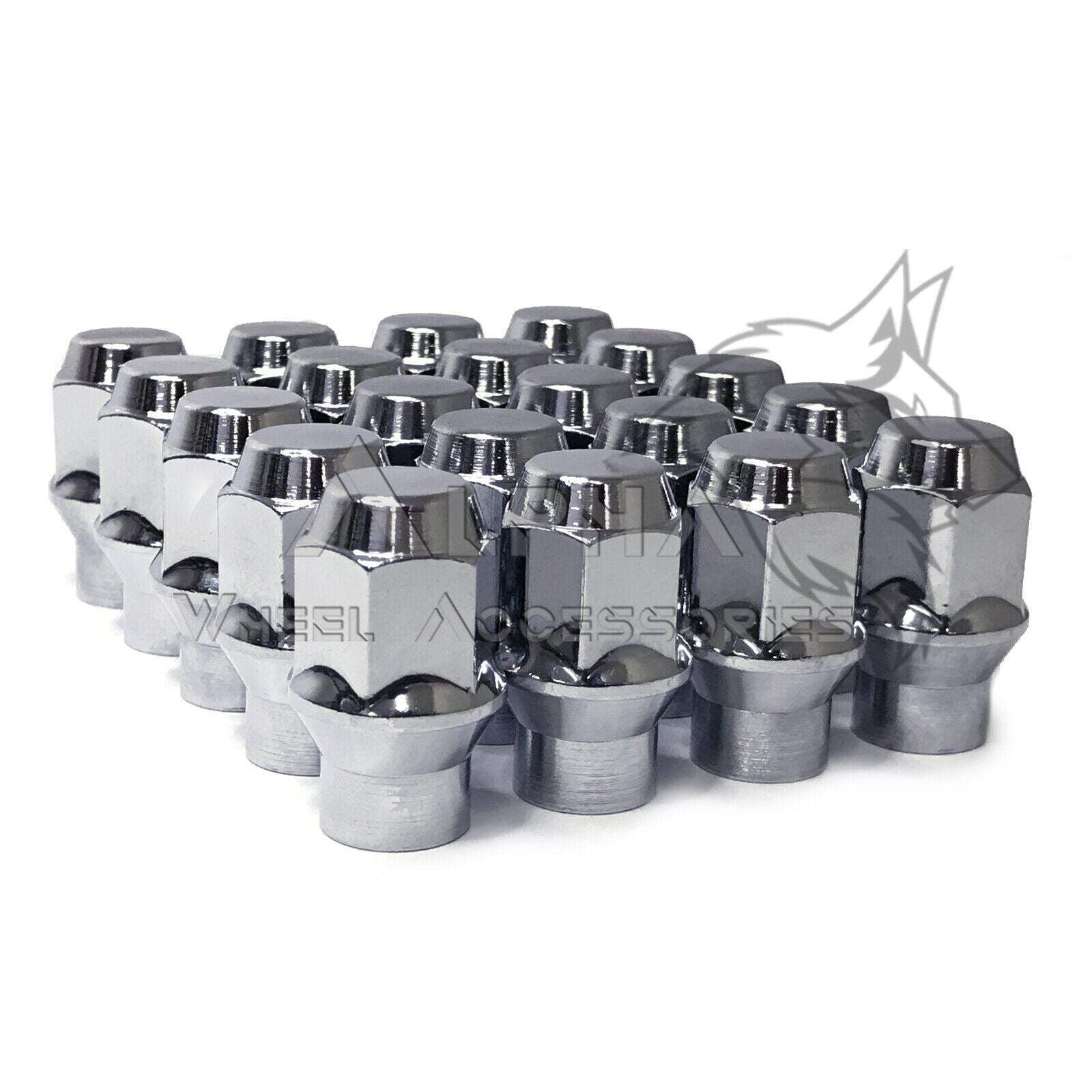 20Pc 7/16-20 Extended Thread ET Cone Lug Nuts For Chevy Caprice Impala El Camino - Walmart.com