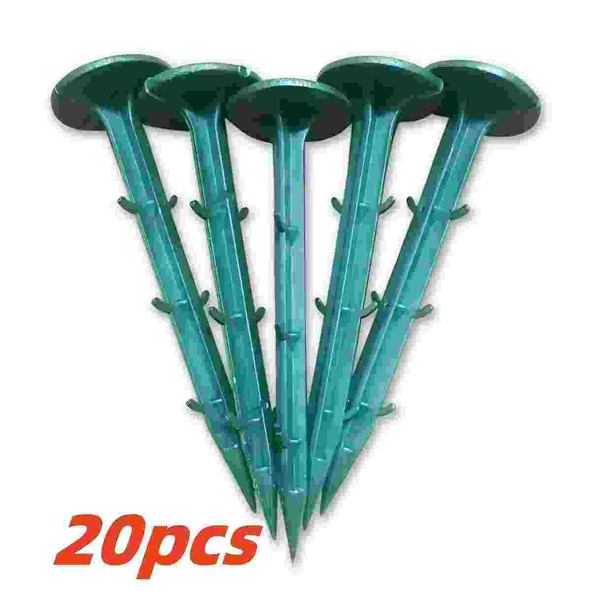 20Pc Contractor Grade 4-Inch BIODEGRADABLE EStakes - Eco-Friendly Sod ...