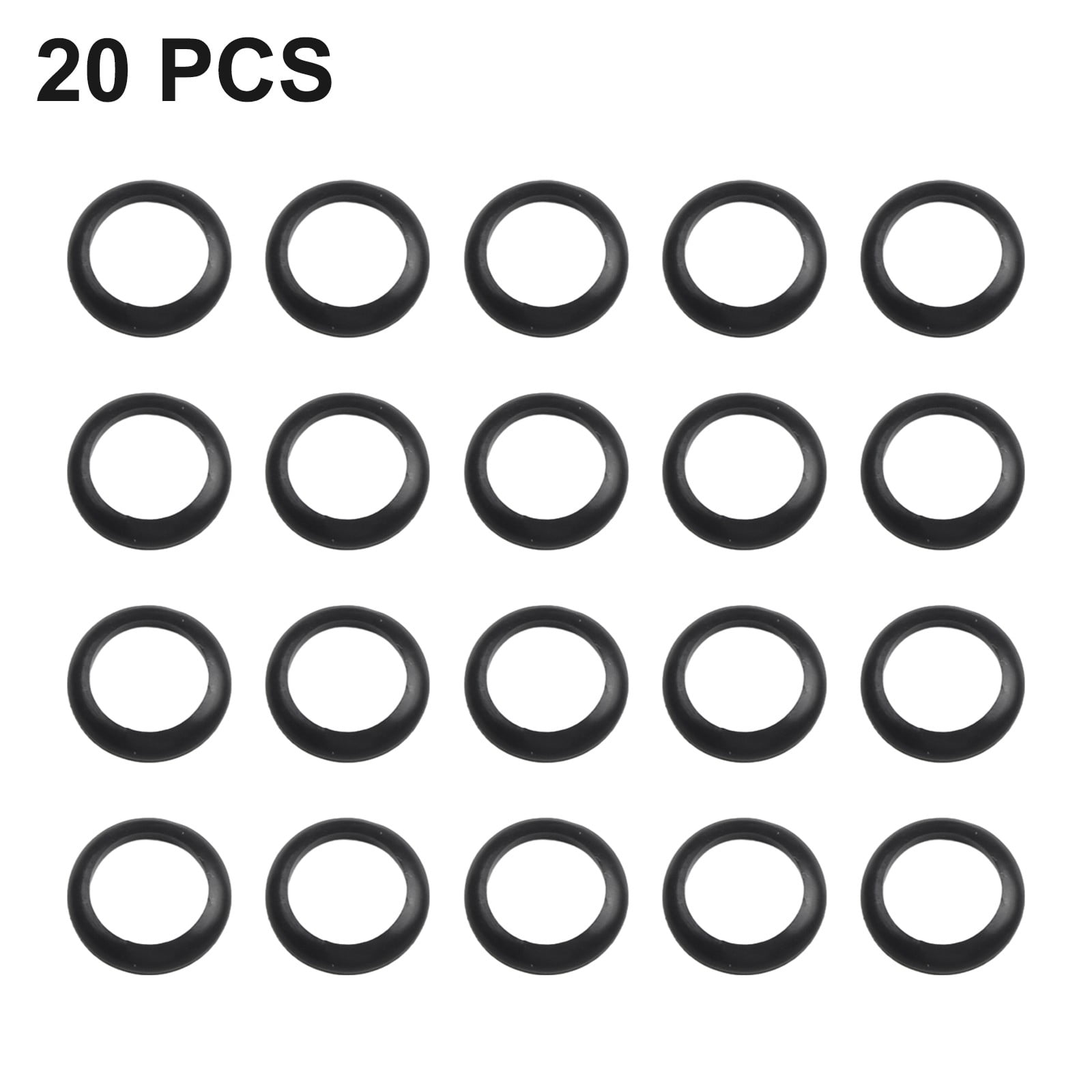 20Pc Fishing Rod Building Elastic Winding Check Dress Ring Trim Adapter ...