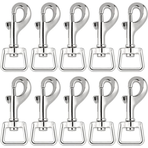 Growment 20Pc Heavy Duty Snap Hooks for Dog Leash Collar Linking Swivel ...