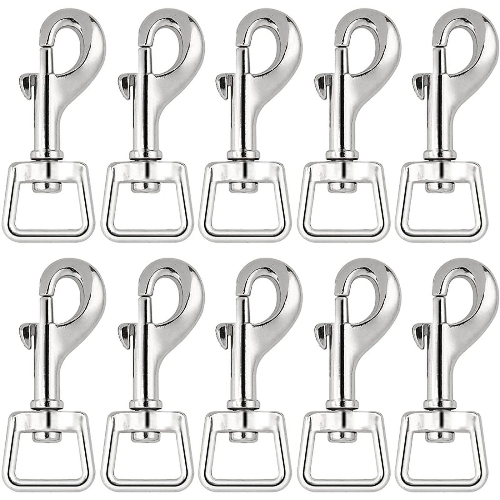 20Pc Snap Hooks for Dog Leash Collar Linking, Heavy Duty Swivel Clasp ...