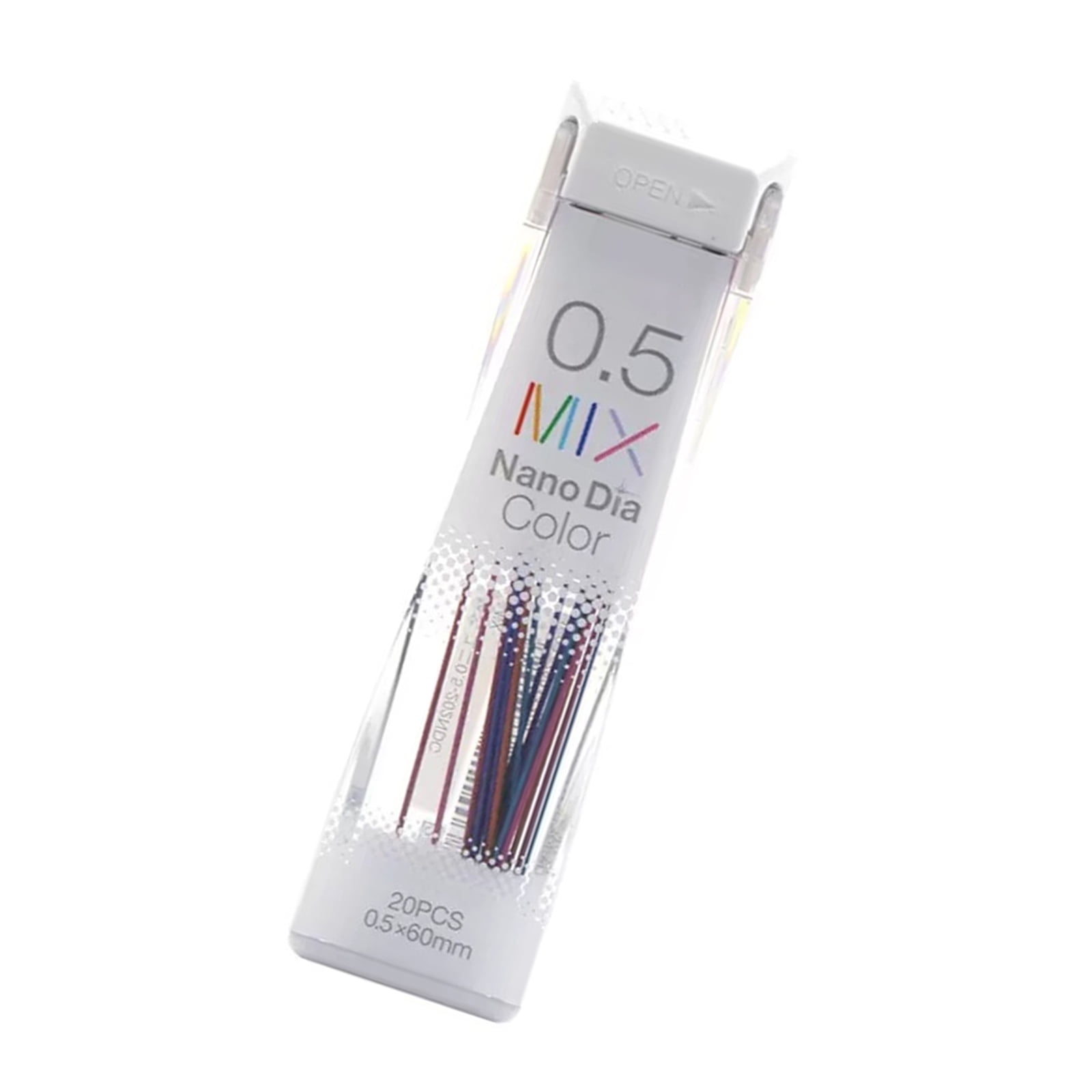 20Pcs 0.5MM Thick Pencil Refills for 0.5MM Mechanical Pencil Automatic ...