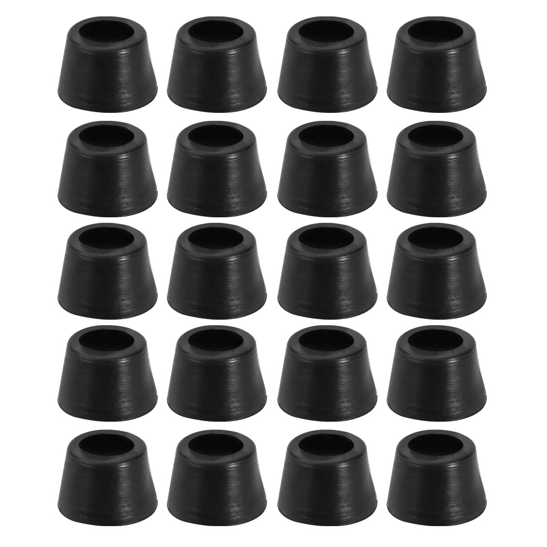20Pcs 10mm Height 15mm Dia Rubber Bumper Block for Door Windows Sliding ...