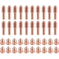 20Pcs 120926 Electrode & 20Pcs 120931 Nozzle Tip for PMX 1000 1250 1650 ...
