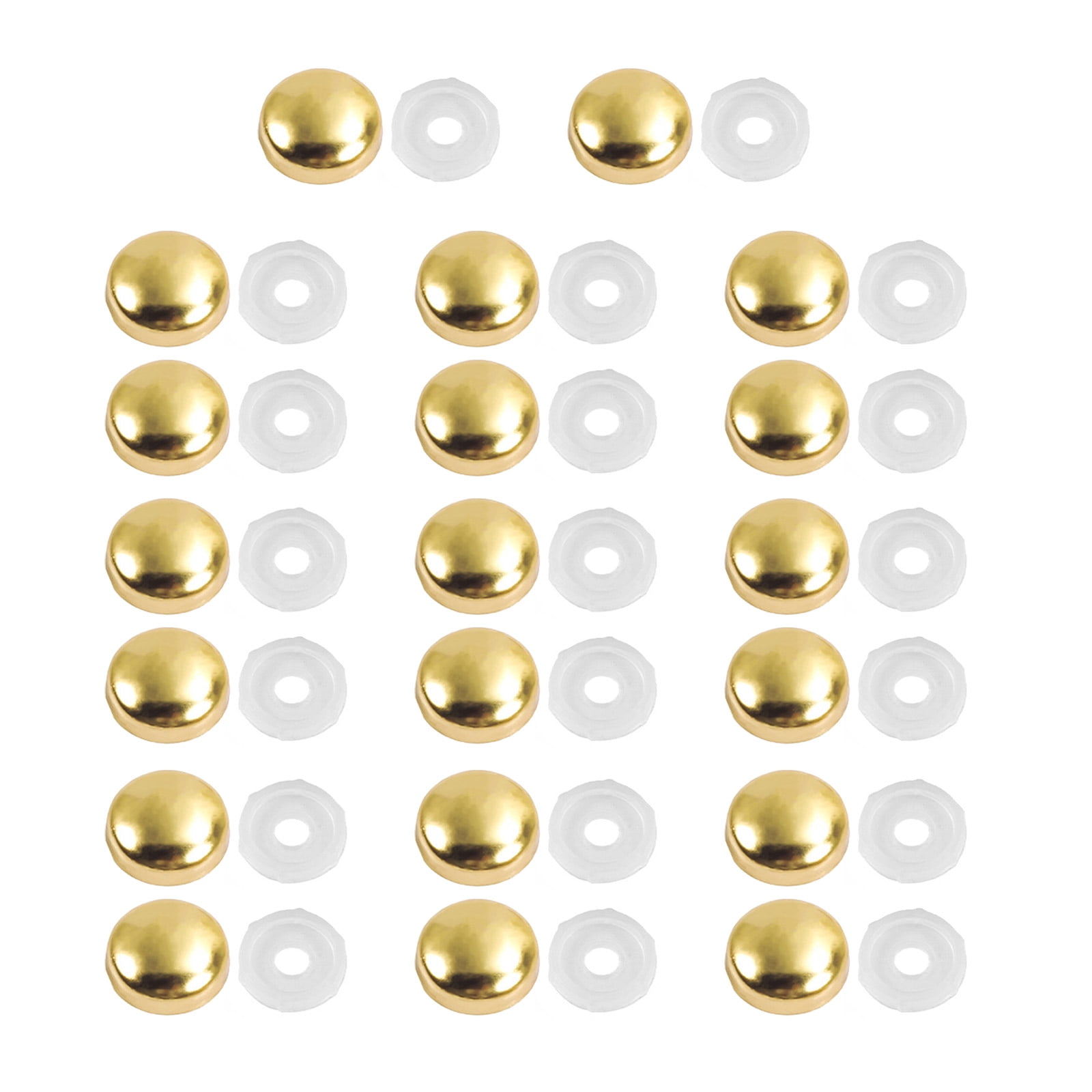 20Pcs 16mm Glass Screws Caps Decorative Nails Glass Fixing Screws ...