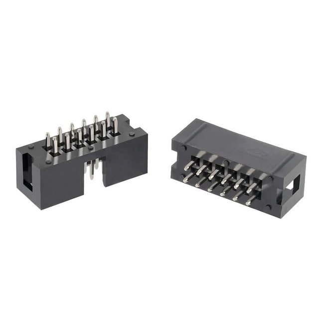 20Pcs 2.54mm Pitch 2x6-Pin 2 Row Straight Box Header Connector PCB ...