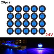 (2) Sparkling Amber LED 17" Identification Light Bar / Emergency Turn ...