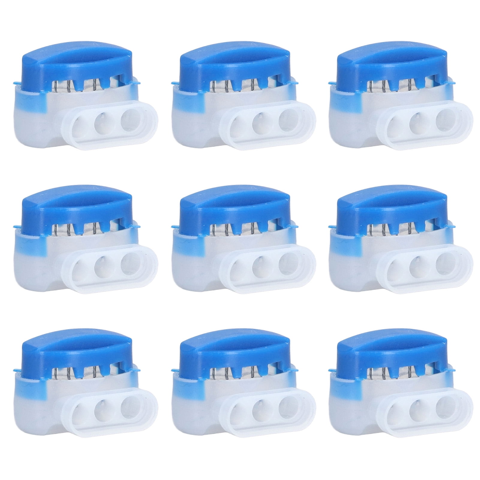 20Pcs 3 Hole Terminal Block Engineering Plastic Wire Connector Locator ...