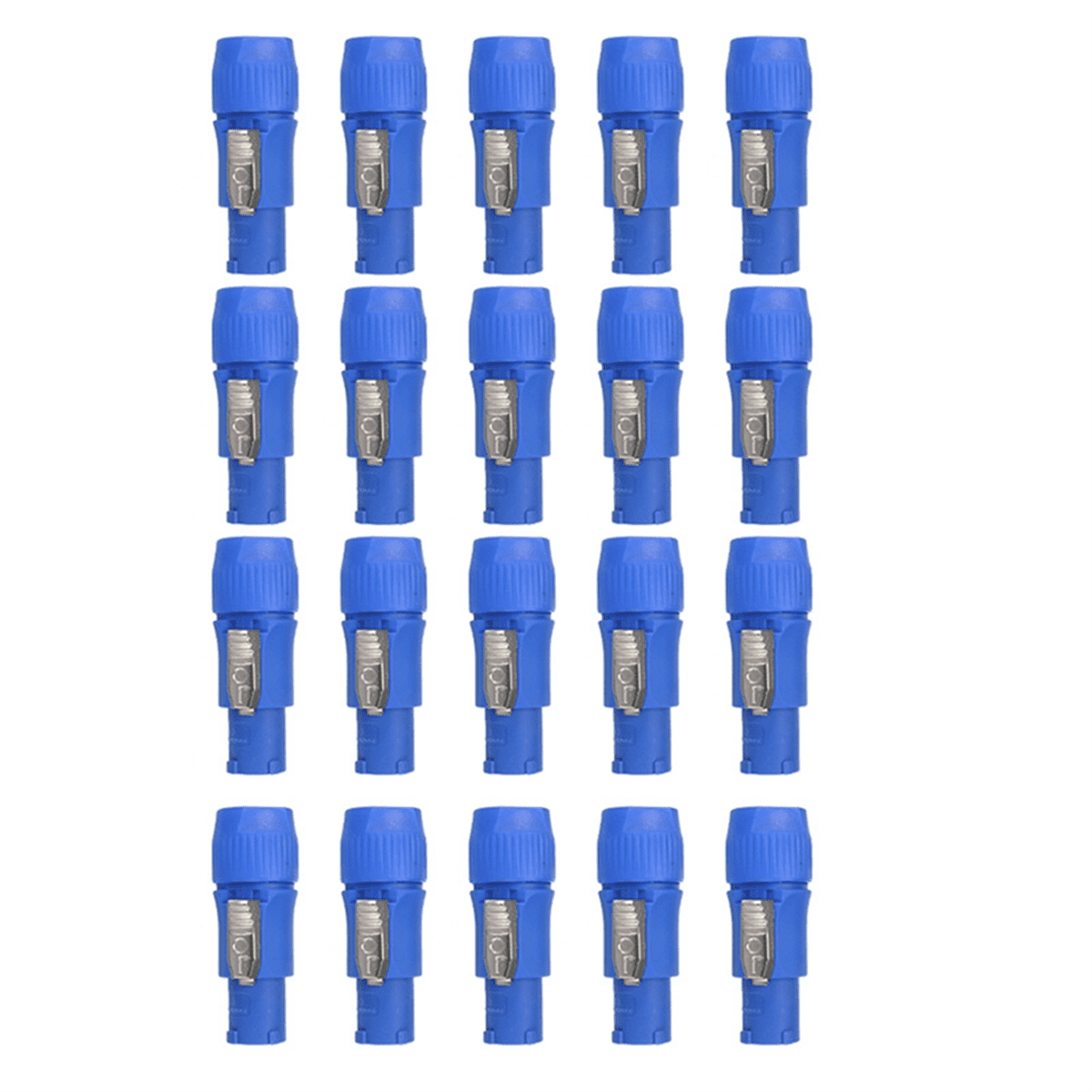 20Pcs 3 PIN AC Powercon Connector Male Plug NAC3FCA NAC3FCB Cable 20A ...