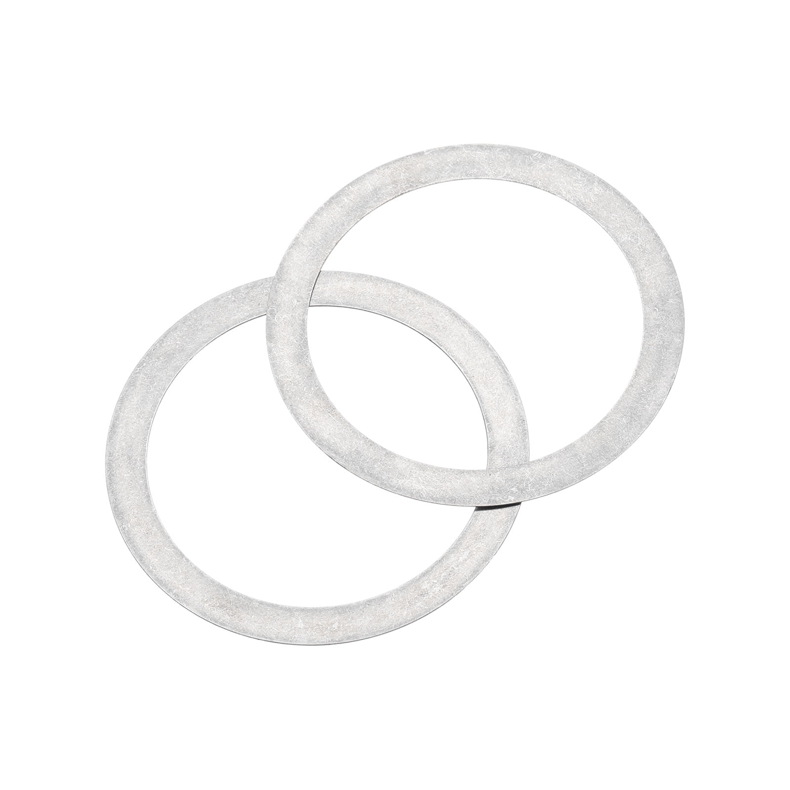 20Pcs 304 Stainless Steel Flat Washers, M40x50x0.2mm Ultra Thin Flat ...