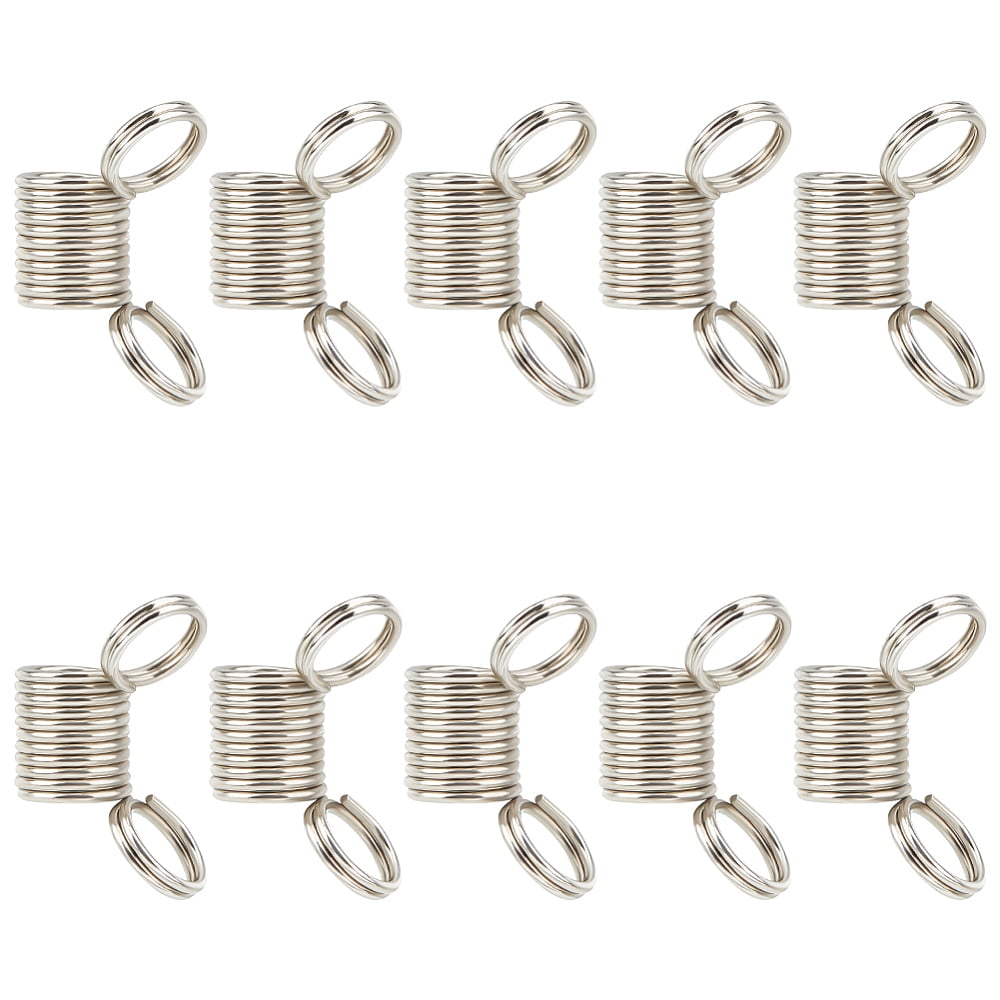 20Pcs 304 Stainless Steel Mini Spring Bead Clamps for Beading Jewelry ...