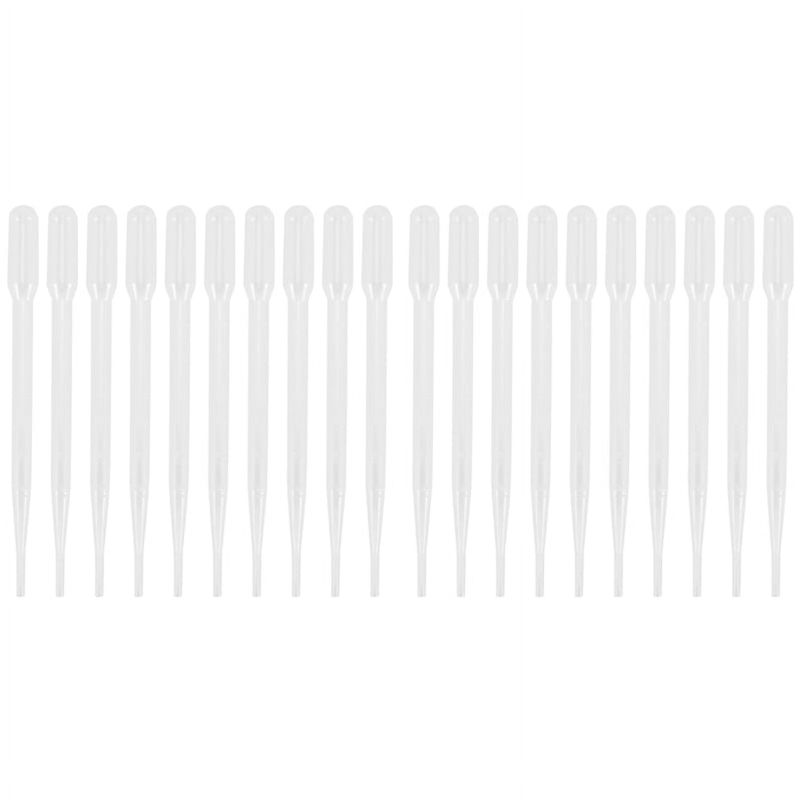20Pcs 3ML Disposable Plastic Eye Dropper Set Transfer Graduated ...