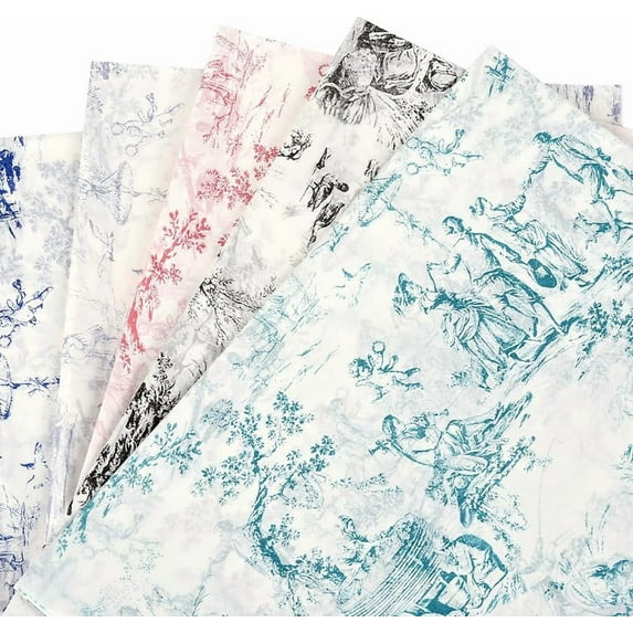 20Pcs 5 Colors 28" x 20" Chinese Gift Wrapping Paper Ink Painting ...