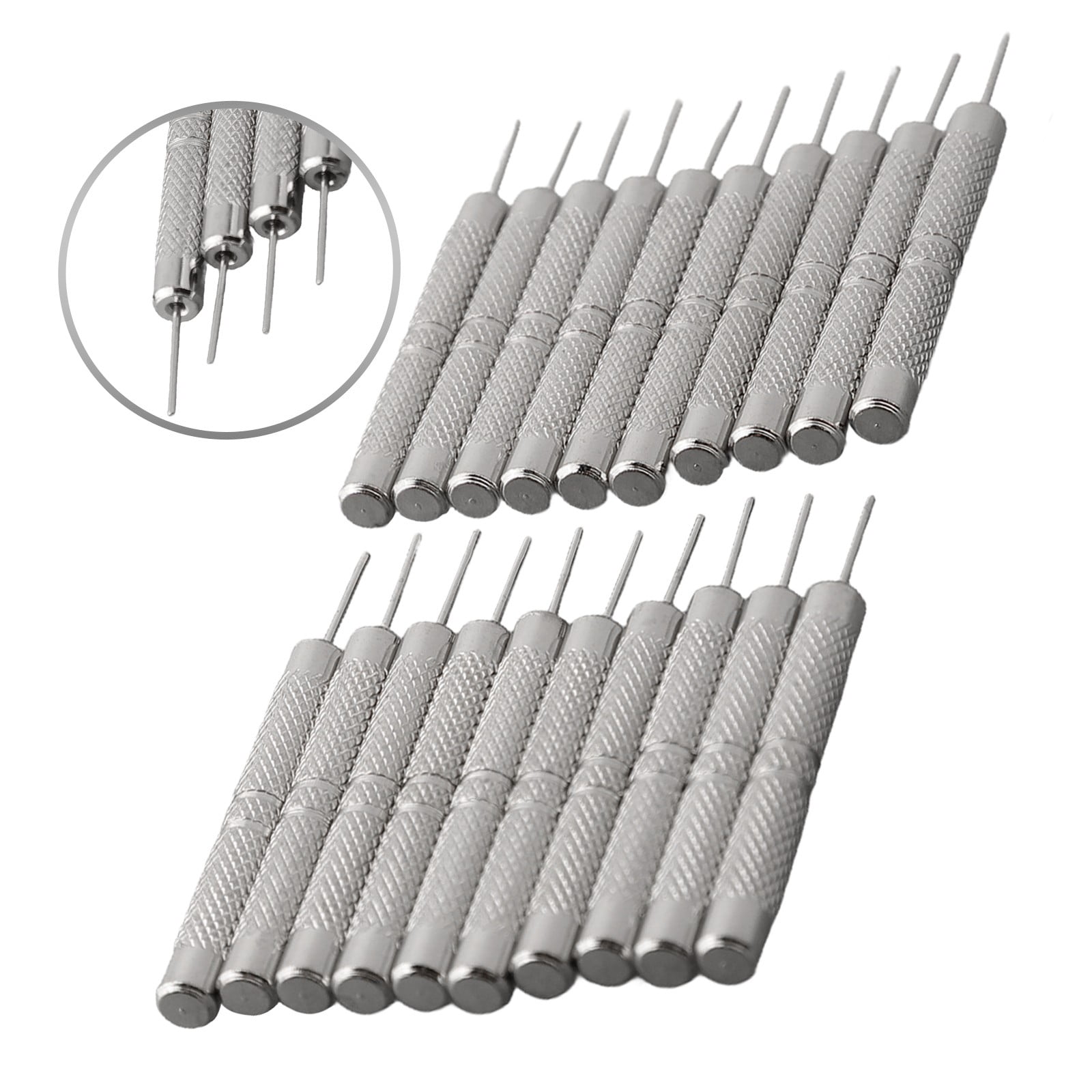 20Pcs 51Mm Pin Punch Metal Hand Tools Pin Punch-Remove Adjust Watch ...