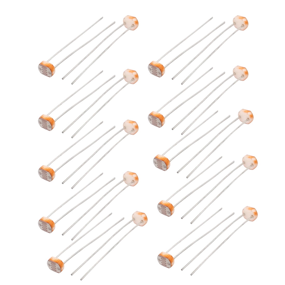 20Pcs 5528 Photoresistor LDR CDS 5mm Light-Dependent Resistor Sensor ...