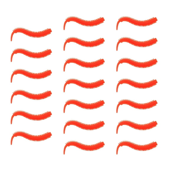 20Pcs 7.5cm Artificial Sandworms Soft Lure Baits Fishing Tackle ...