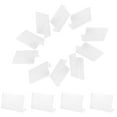 20Pcs Acrylic L-Shape Price Tag Stands Clear Display Stand Price Labels ...