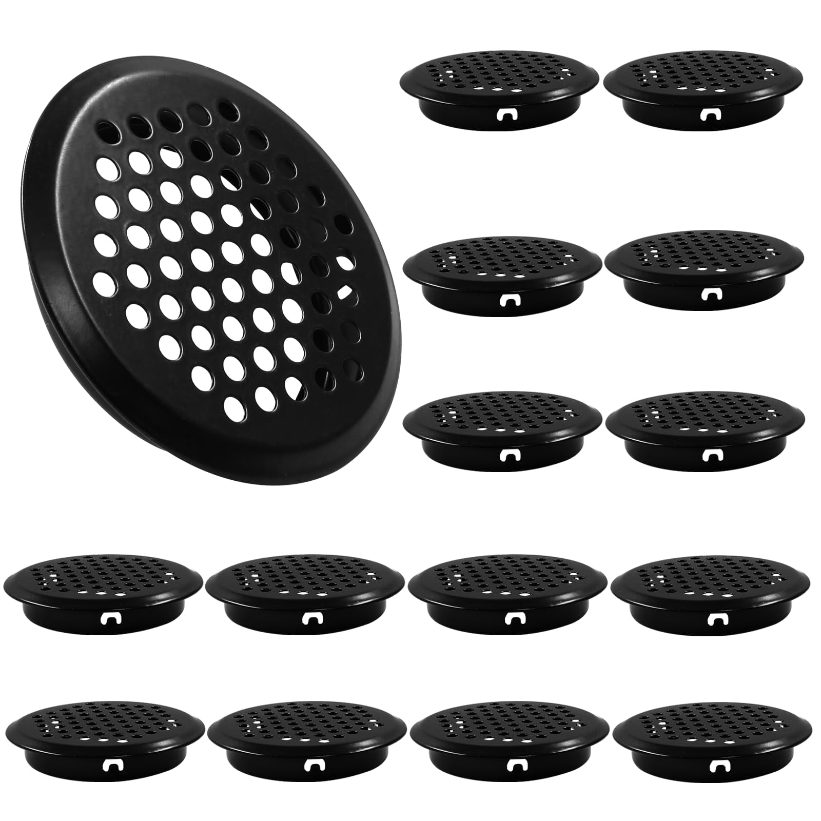 20Pcs Air Vents, 2.1in/53mm Round Soffit Vents, Stainless Steel ...
