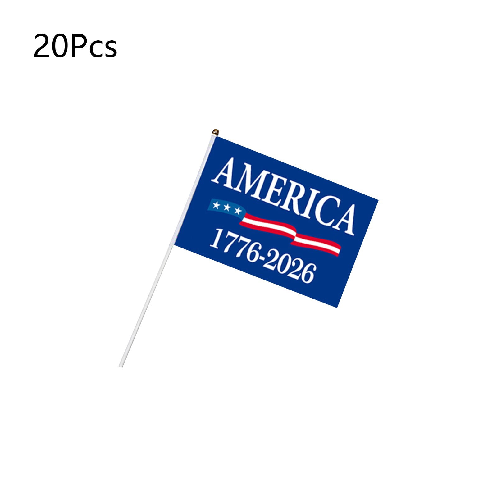 20Pcs America 250th Anniversary Celebration Hand Held Banner ...