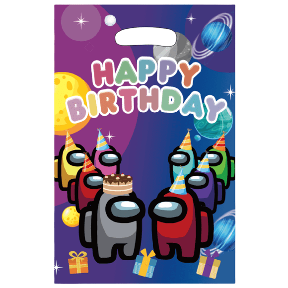 Among Us Birthday Decorations Kids