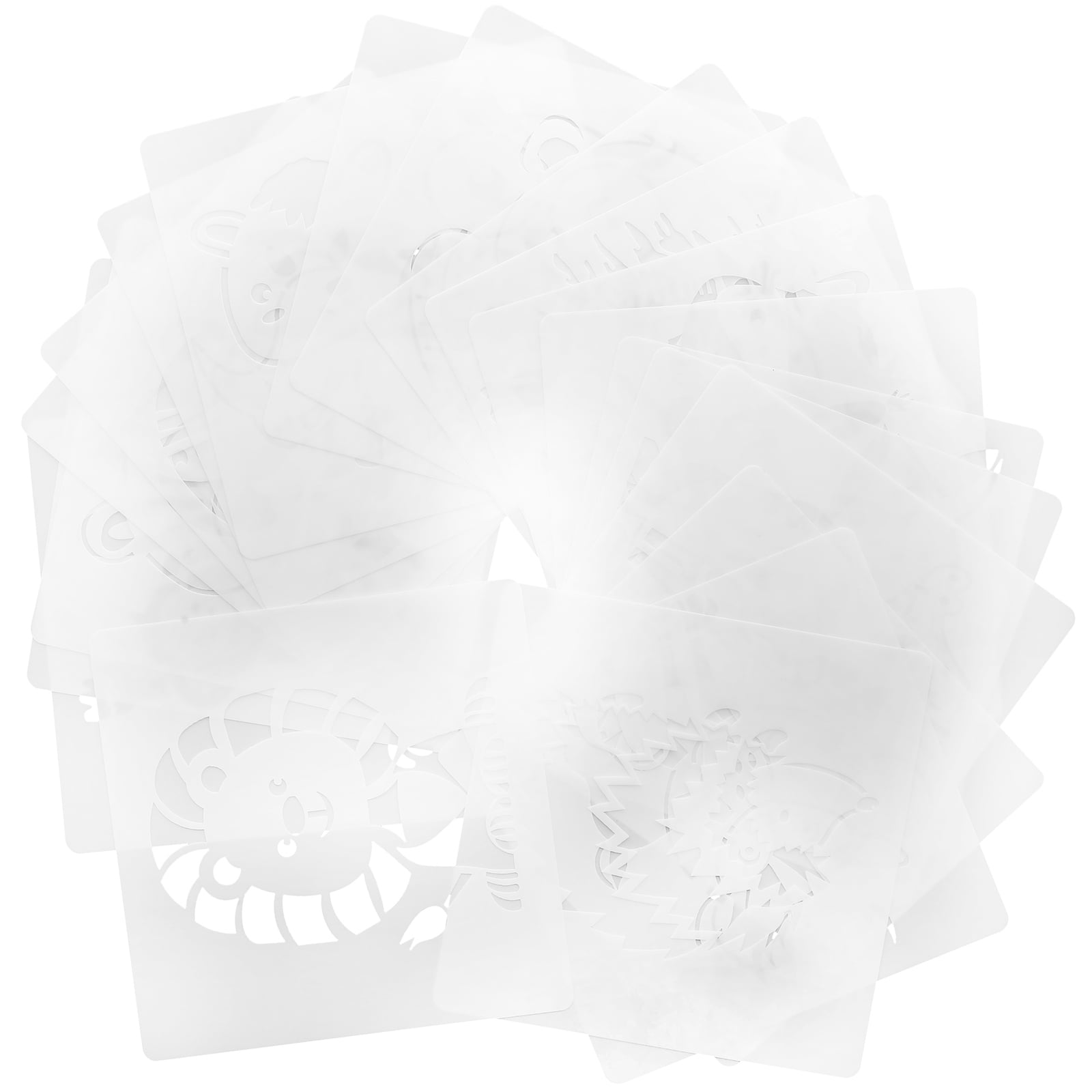 20Pcs Animals Paint Templates Kids Paint Templates Painting Stencils ...