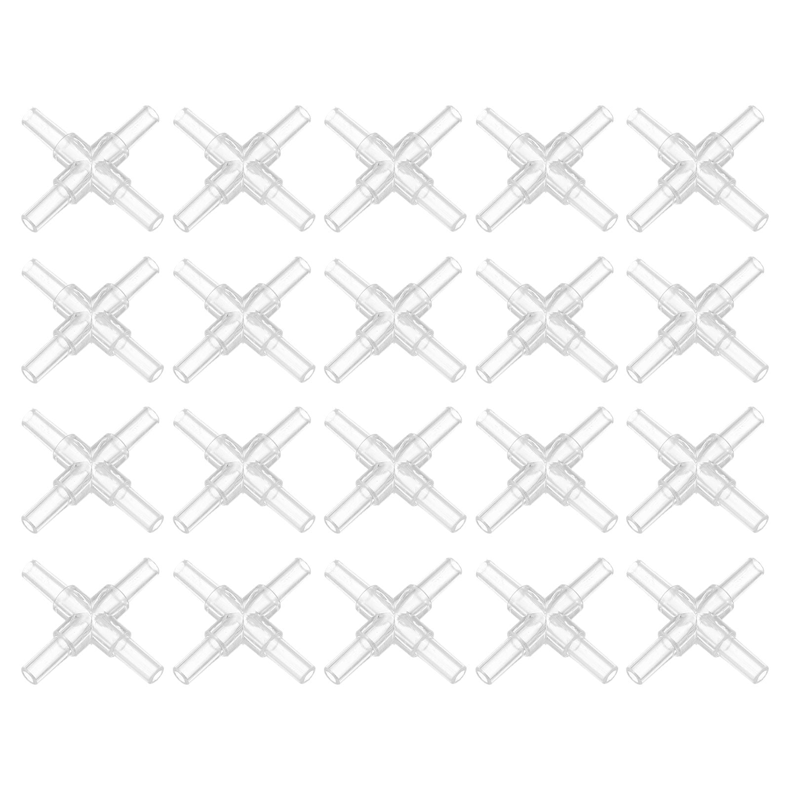20Pcs Aquarium Air Valve Connector, Plastic Inline Tubing L-shaped Non ...