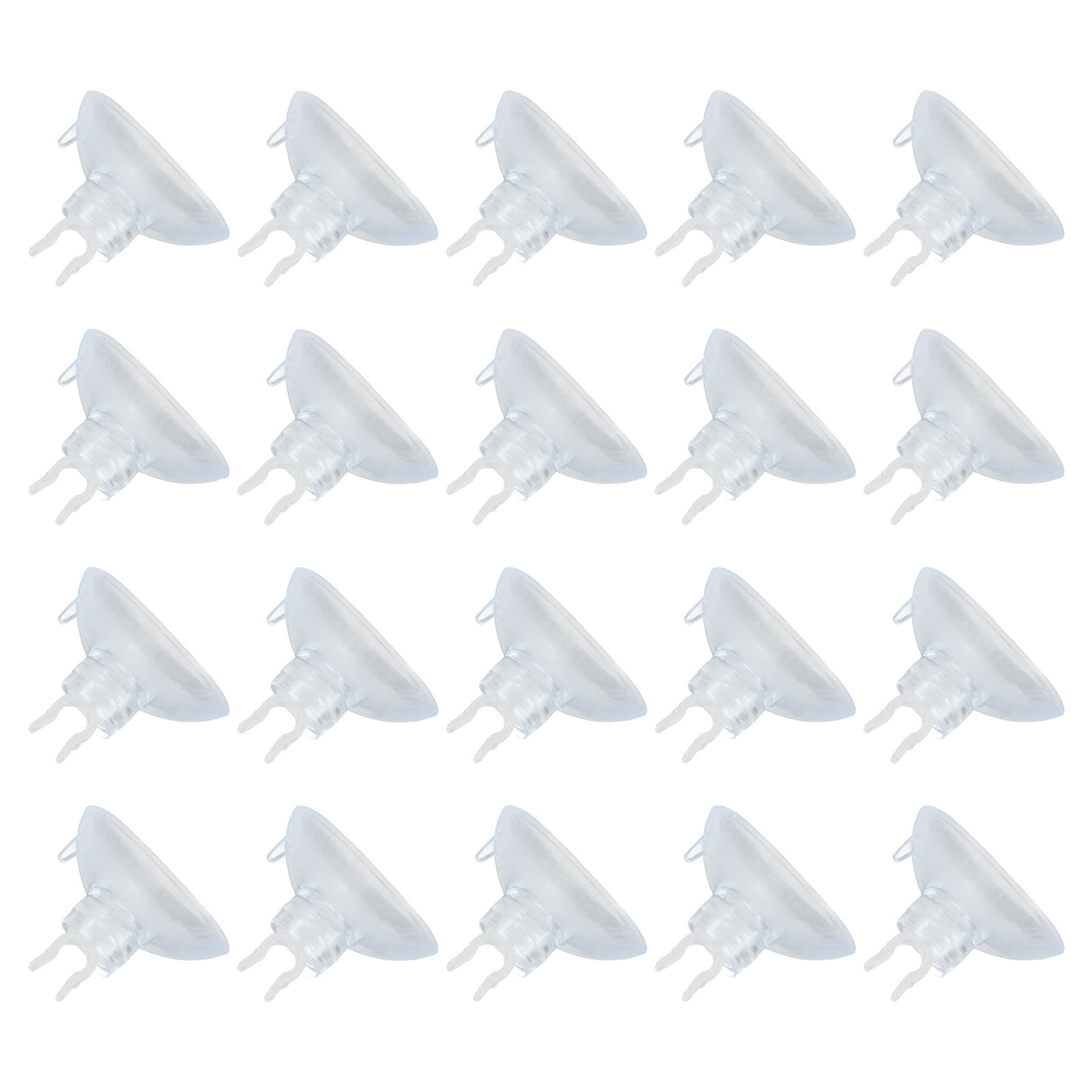 20Pcs Aquarium Suction Cup Clip, 5mm Airline Tube Holders Clamp Cup ...