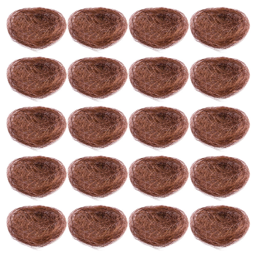 20Pcs Artificial Bird Nests Decorative Photo Props Bird Houses for ...