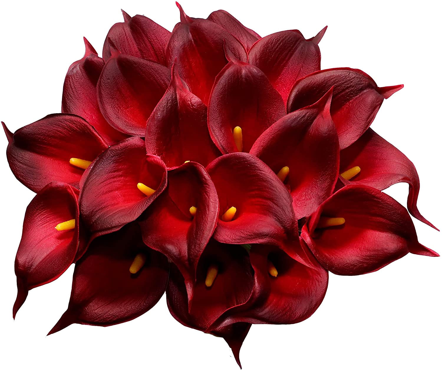 20Pcs Artificial Calla Lily Flower Real Touch Latex Flowers for DIY ...